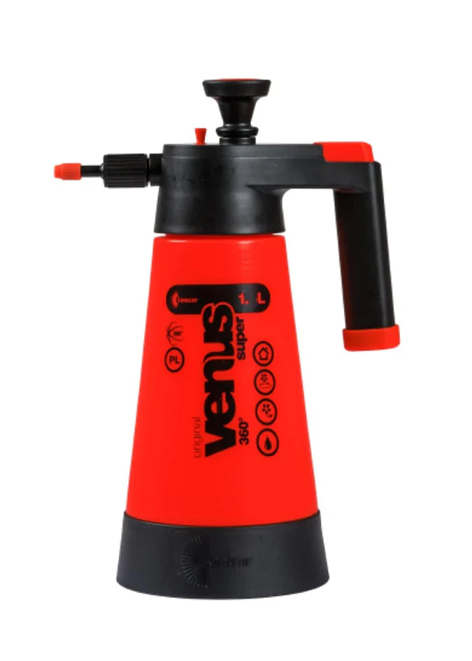 Kwazar Venus 360 Hand Compression Sprayer, 1L – Planet Car Care
